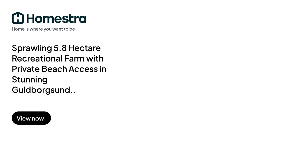 Sprawling 5.8 Hectare Recreational Farm with Privat.. - Homestra