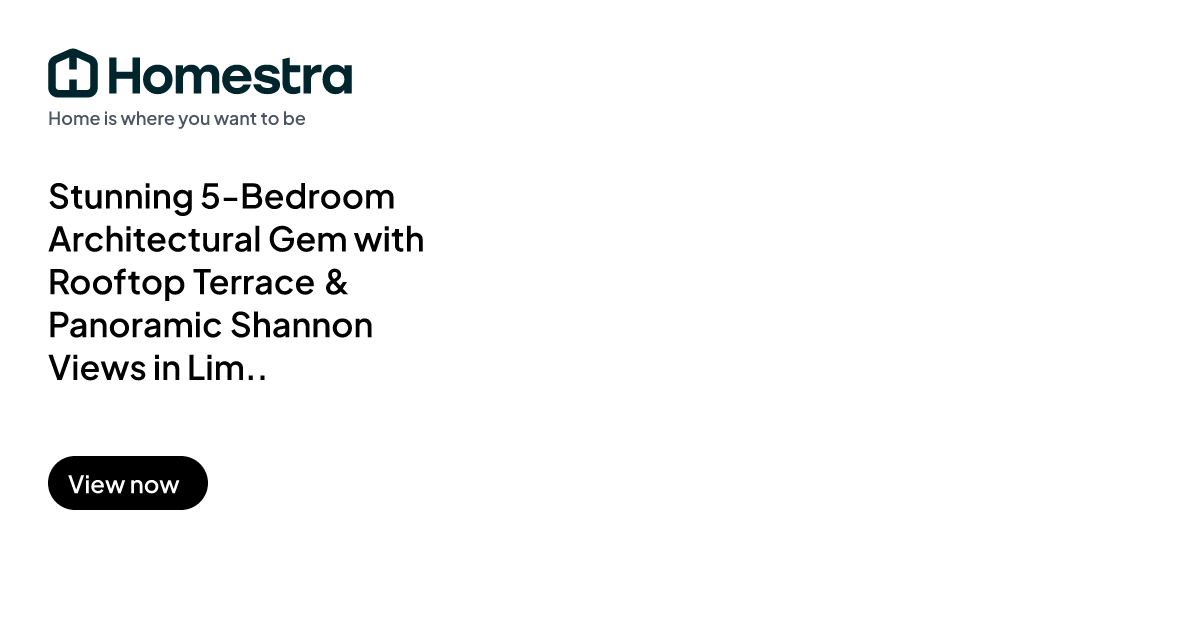 Stunning 5-Bedroom Architectural Gem with Rooftop Terrace & Panoramic ...